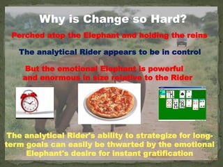 The Elephant And The Rider Lessons About Change | PDF