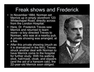 The elephant man (the real story)real | PPT