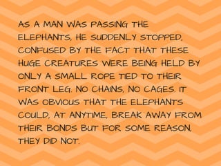 The elephant rope | PPT