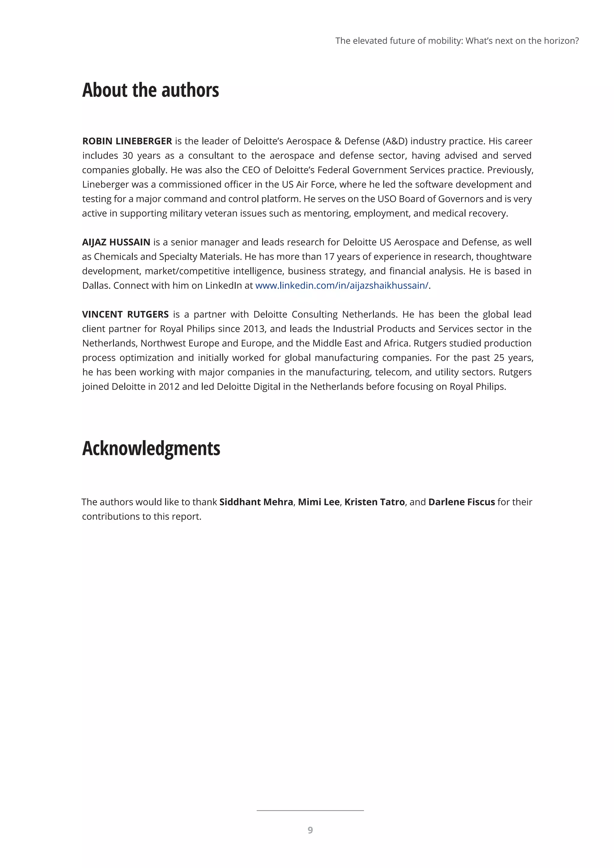 The elevated future of mobility | PDF