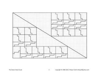 The Eleven Holes Puzzle | DOCX