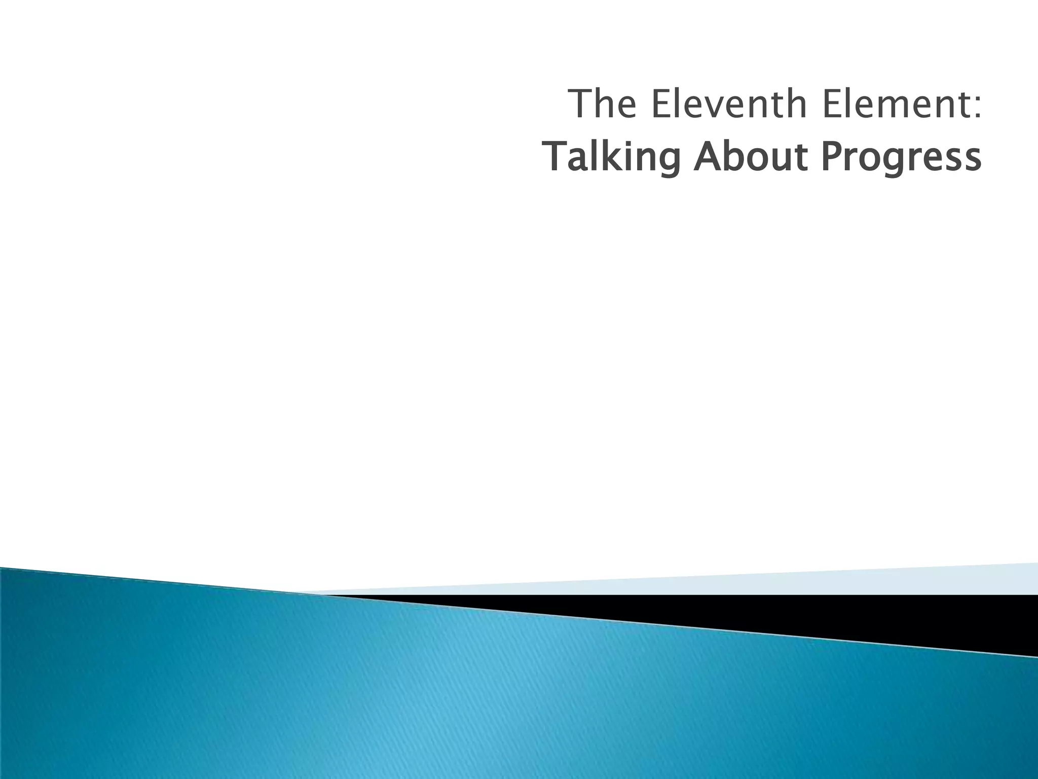The eleventh element | PPT