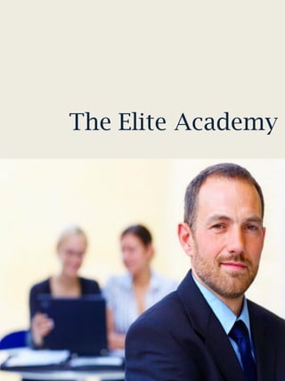 The elite academy_Training for the future | PDF