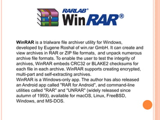 Popular Softwares | PPTX | Operating Systems | Computer Software and ...