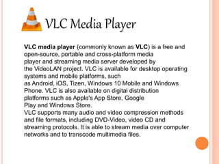 Popular Softwares | PPT