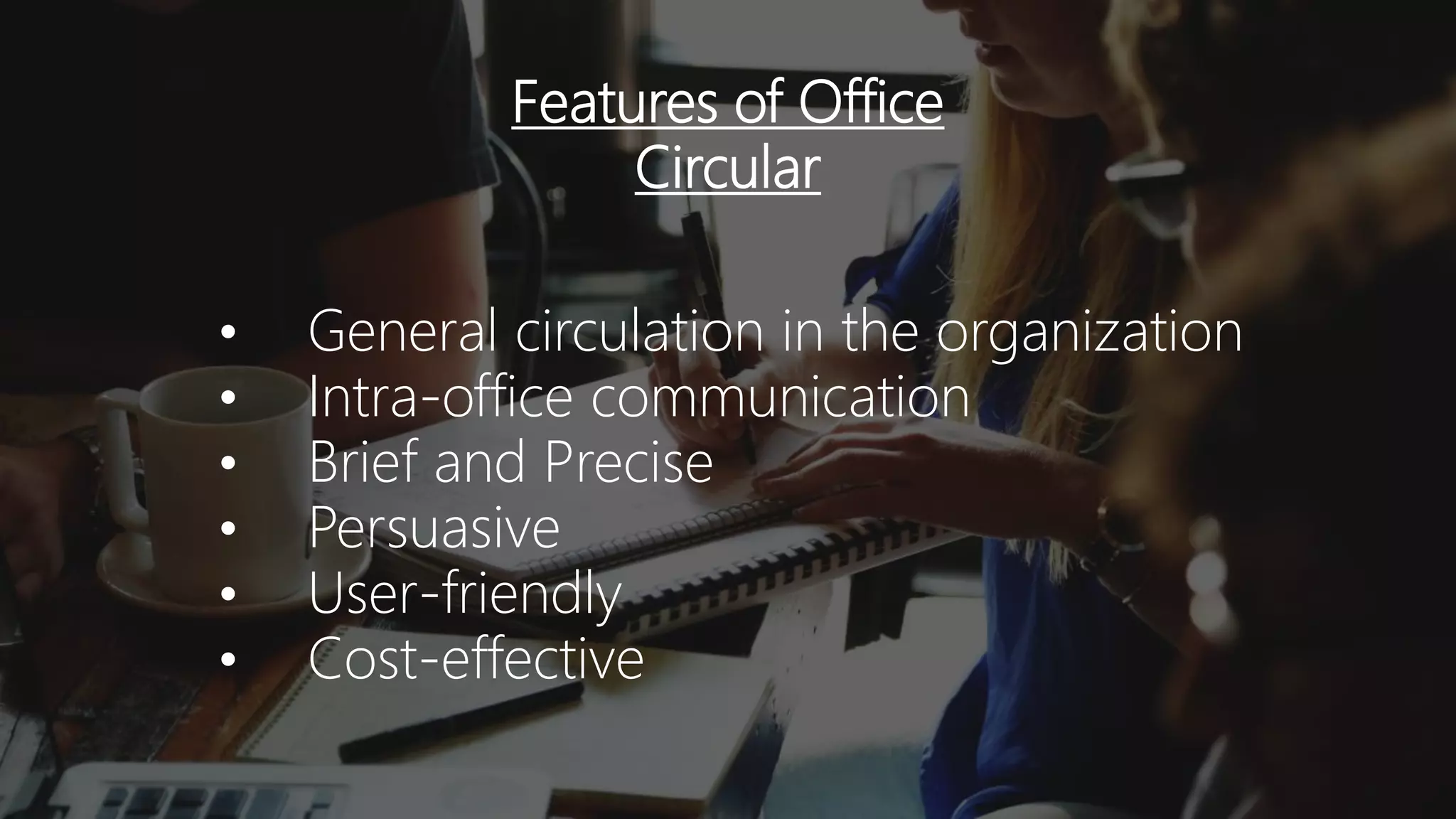 Office Memo, Circular, Orders, Notes | PPTX