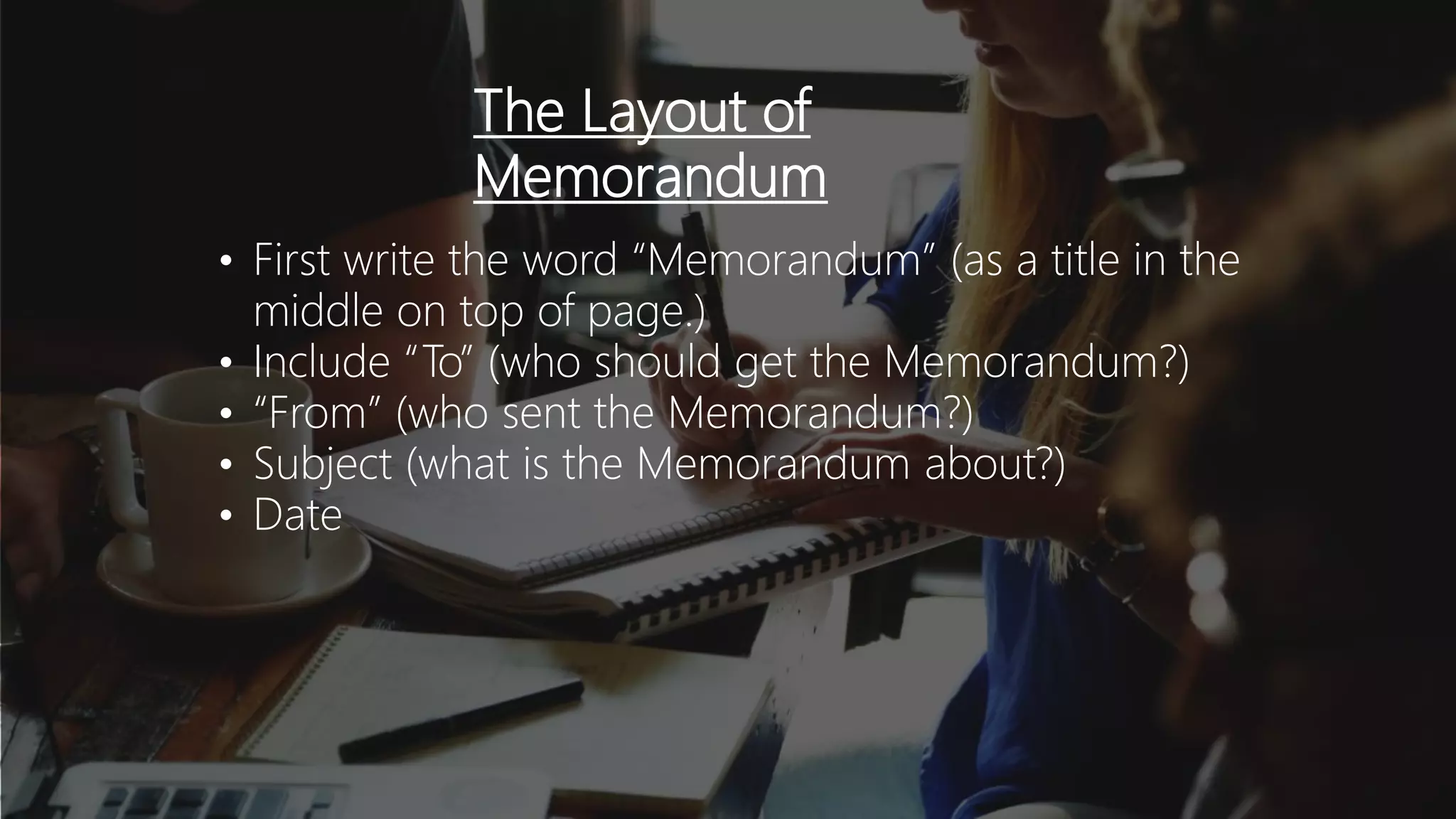 Office Memo, Circular, Orders, Notes | PPTX