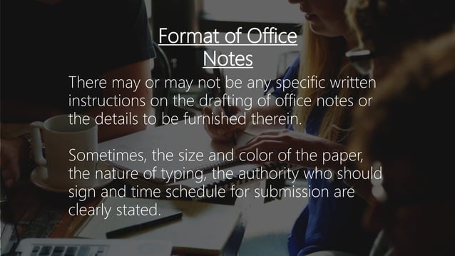 Office Memo, Circular, Orders, Notes | PPTX