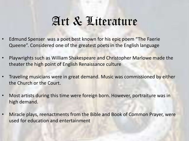 The elizabethan era pp | PPT