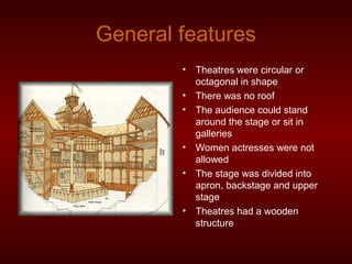 Elizabethan Theatre Stage