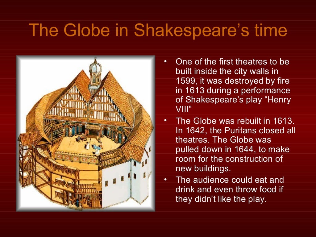 The elizabethan theatre