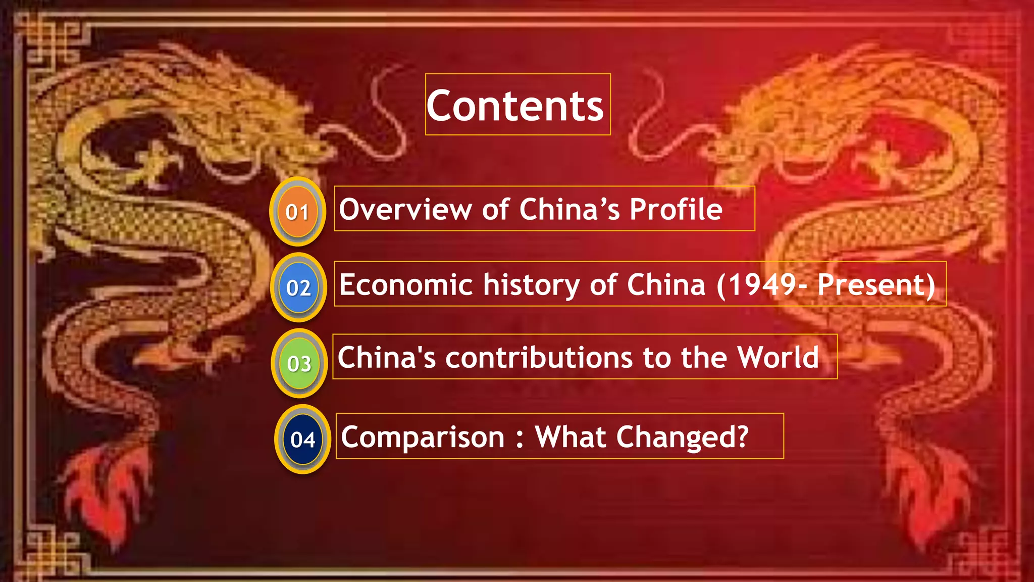 The emergence of china | PPTX