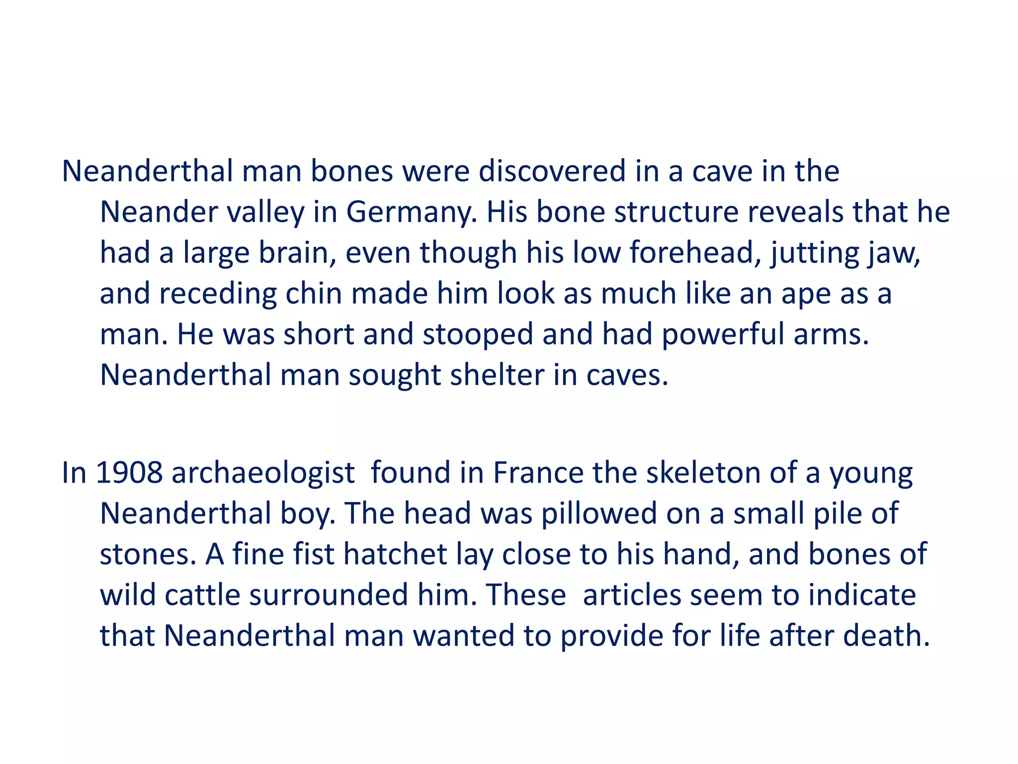 The emergence of homo sapiens | PPTX