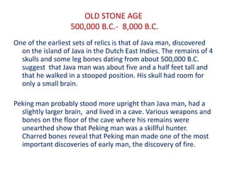 The emergence of homo sapiens | PPTX