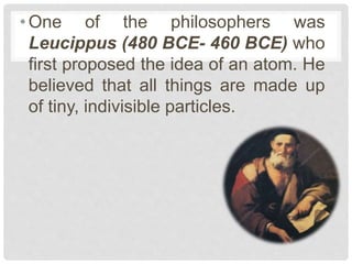 The Emergence of Ideas about the Atom.pptx