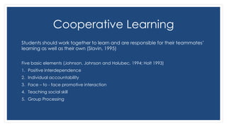 The emerging of cooperative learning | PPTX | Homework and Study ...