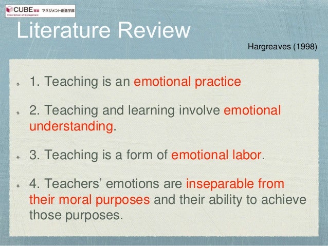 The emotional side of language teaching & learning