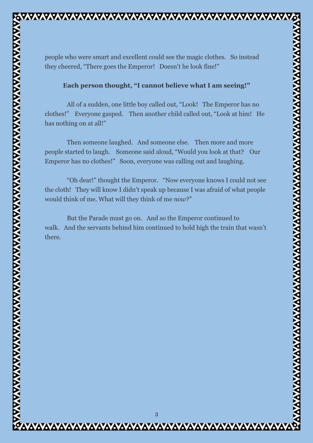 The Emperor's New Clothes | PDF