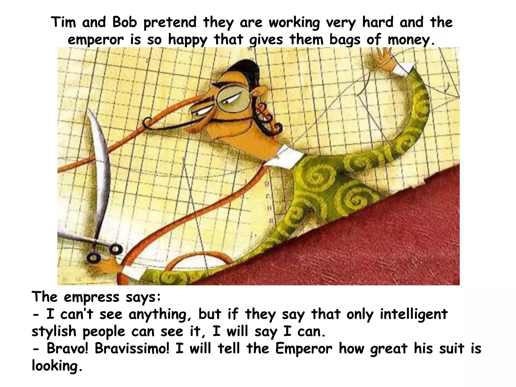 The emperor´s new suit | PPTX