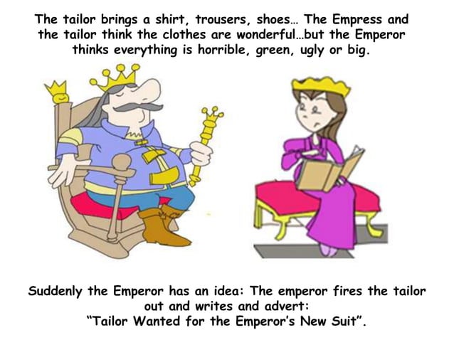 The emperor´s new suit | PPT