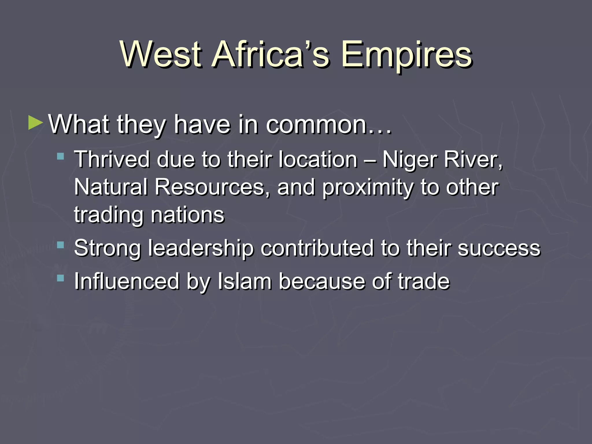 The Empire of Ghana | PPT