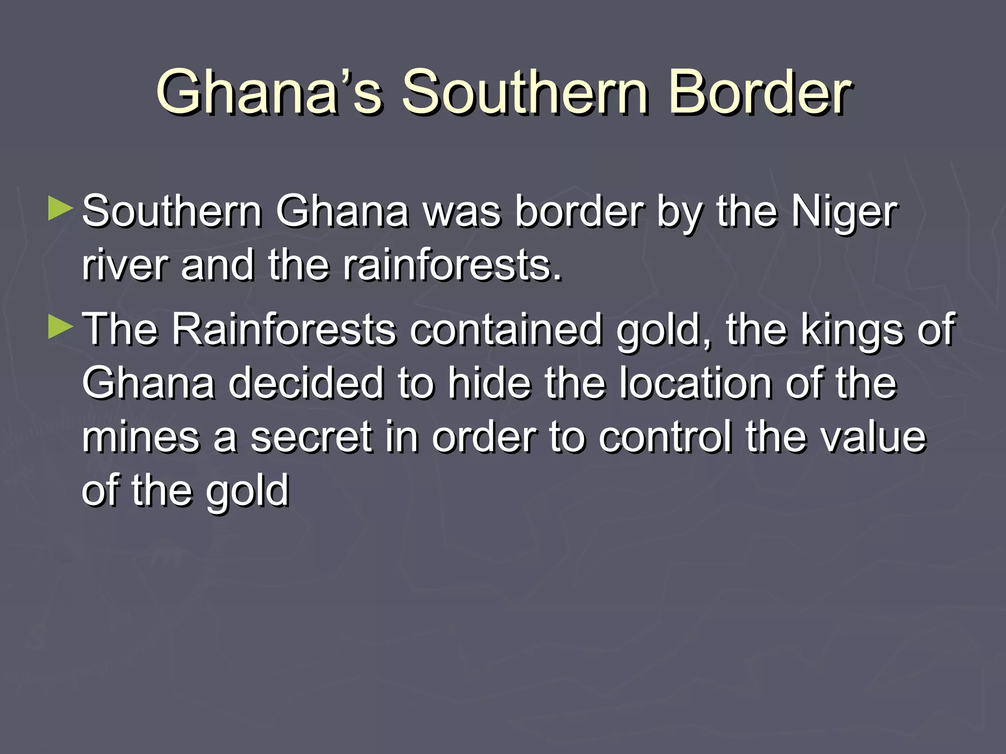 The Empire of Ghana | PPT