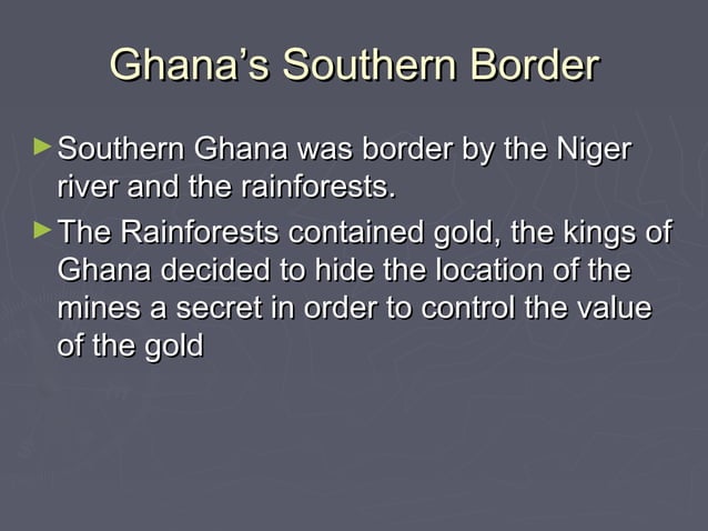 The Empire of Ghana | PPT | Africa Travel | Travel Locations