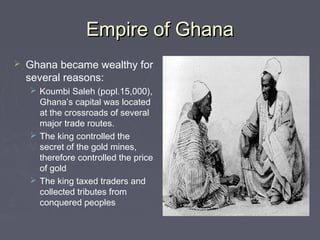 The Empire of Ghana | PPT