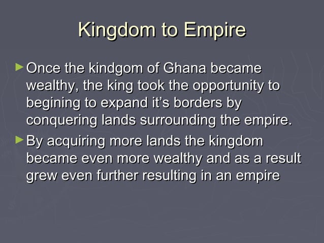 The Empire of Ghana | PPT | Africa Travel | Travel Locations