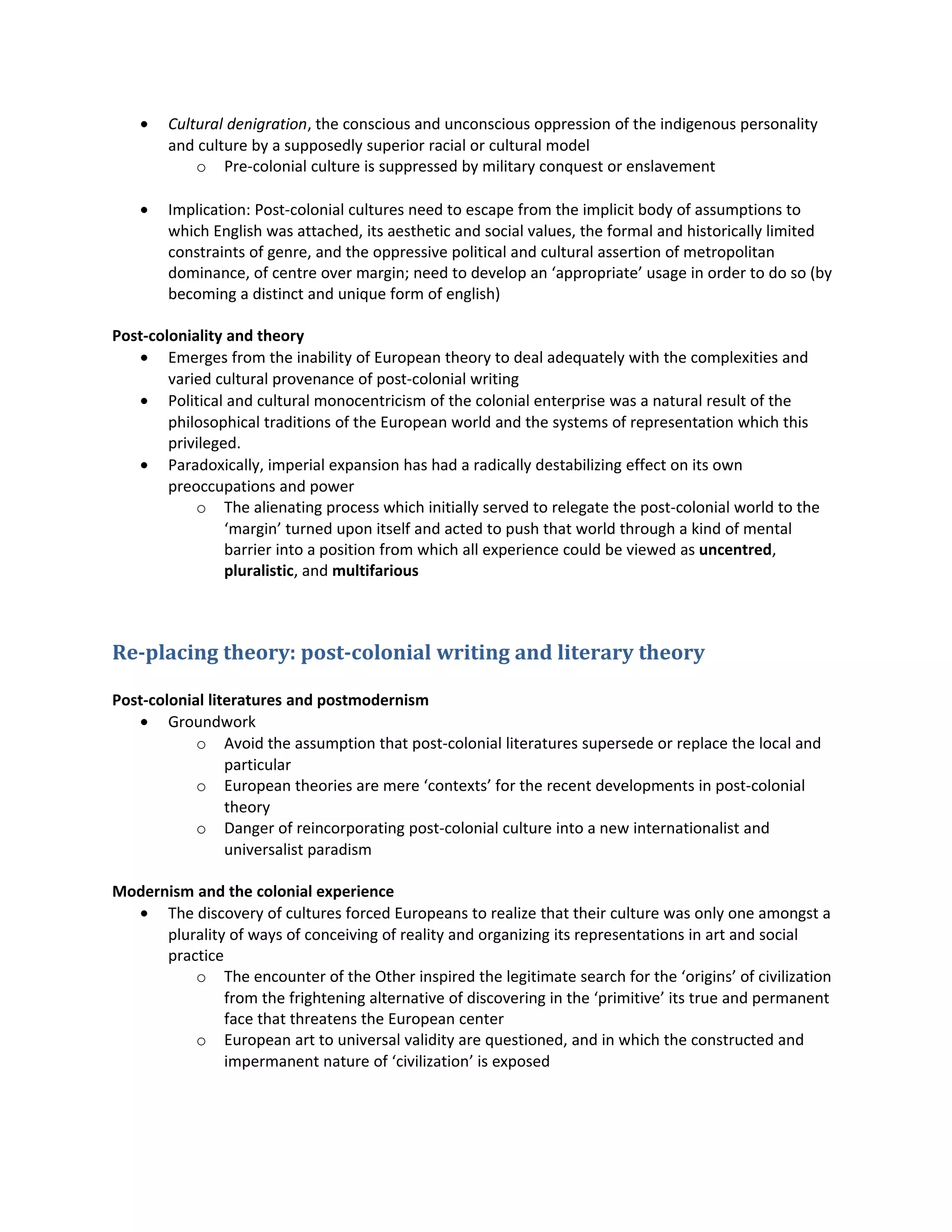 The empire writes back | DOC