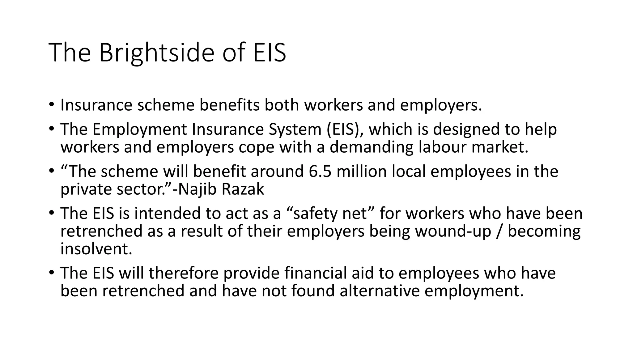 Malaysia Employee Insurance Scheme | PPTX