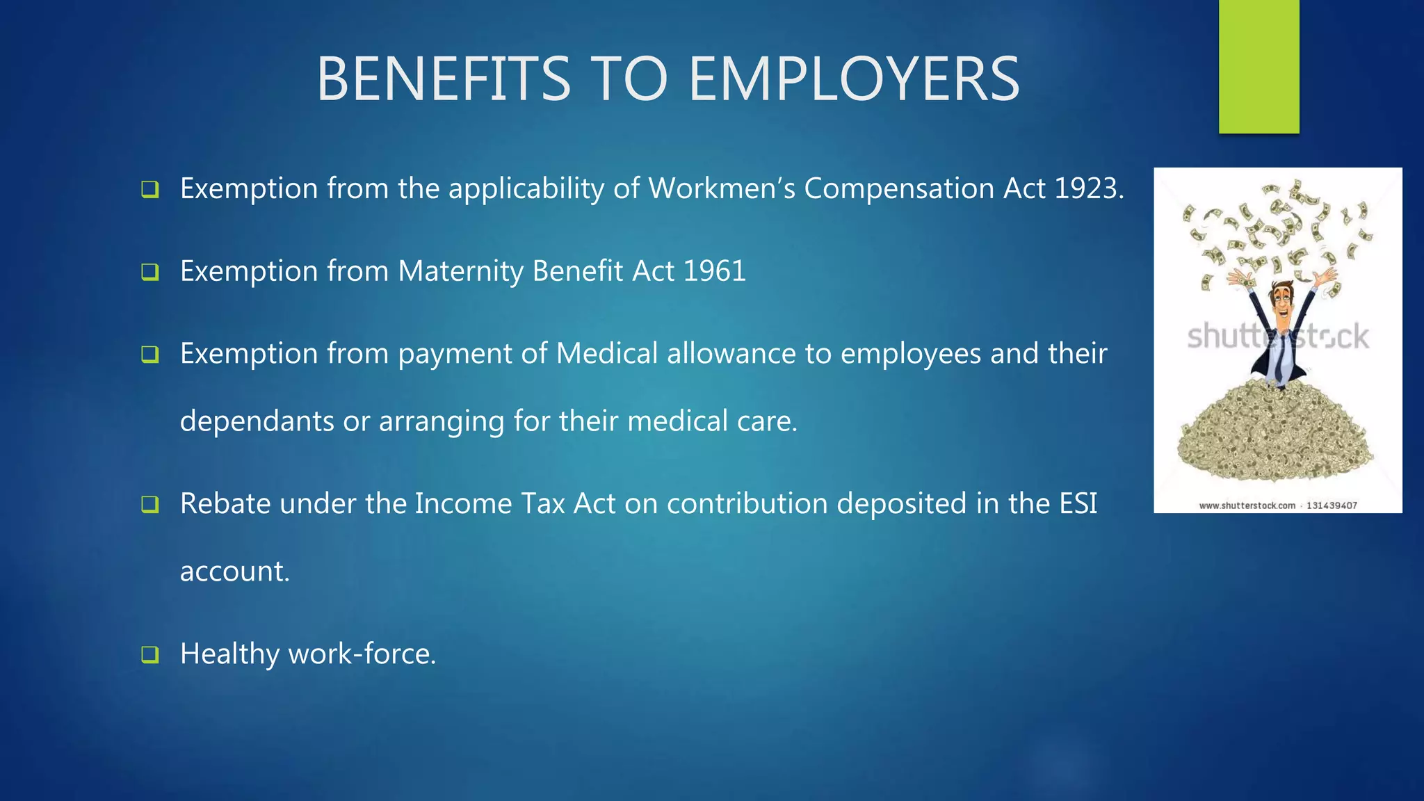 The employees state insurance act, 1948 | PPTX