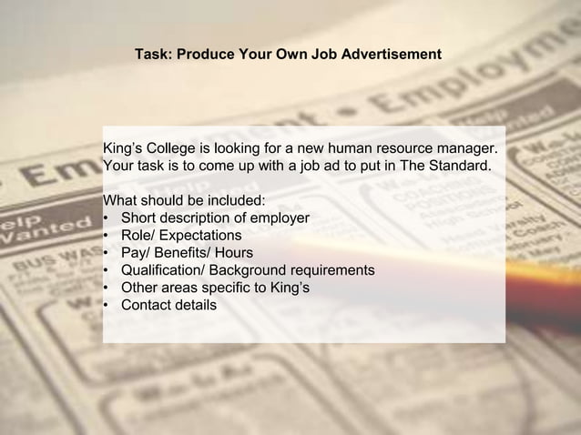 The employment cycle | PPT