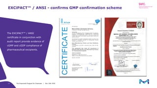 The Emprove® Program: an introduction focussing on the Emprove® Suite ...
