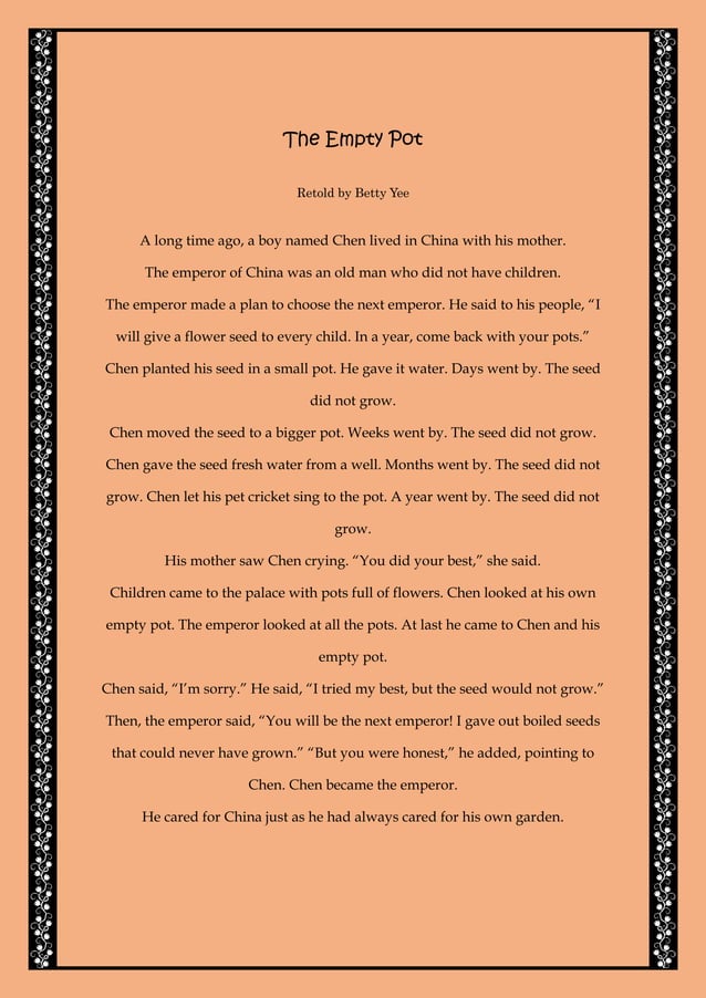 The Empty Pot | PDF | Agriculture | Industries