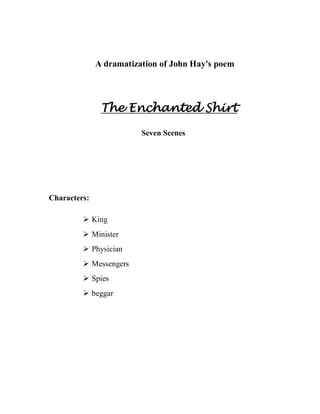 The enchanted shirt mekha | PDF