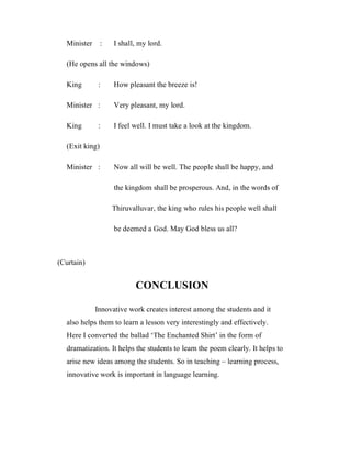 The enchanted shirt mekha | PDF