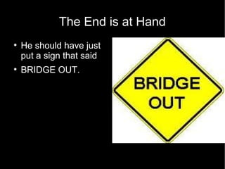 The end | PPT