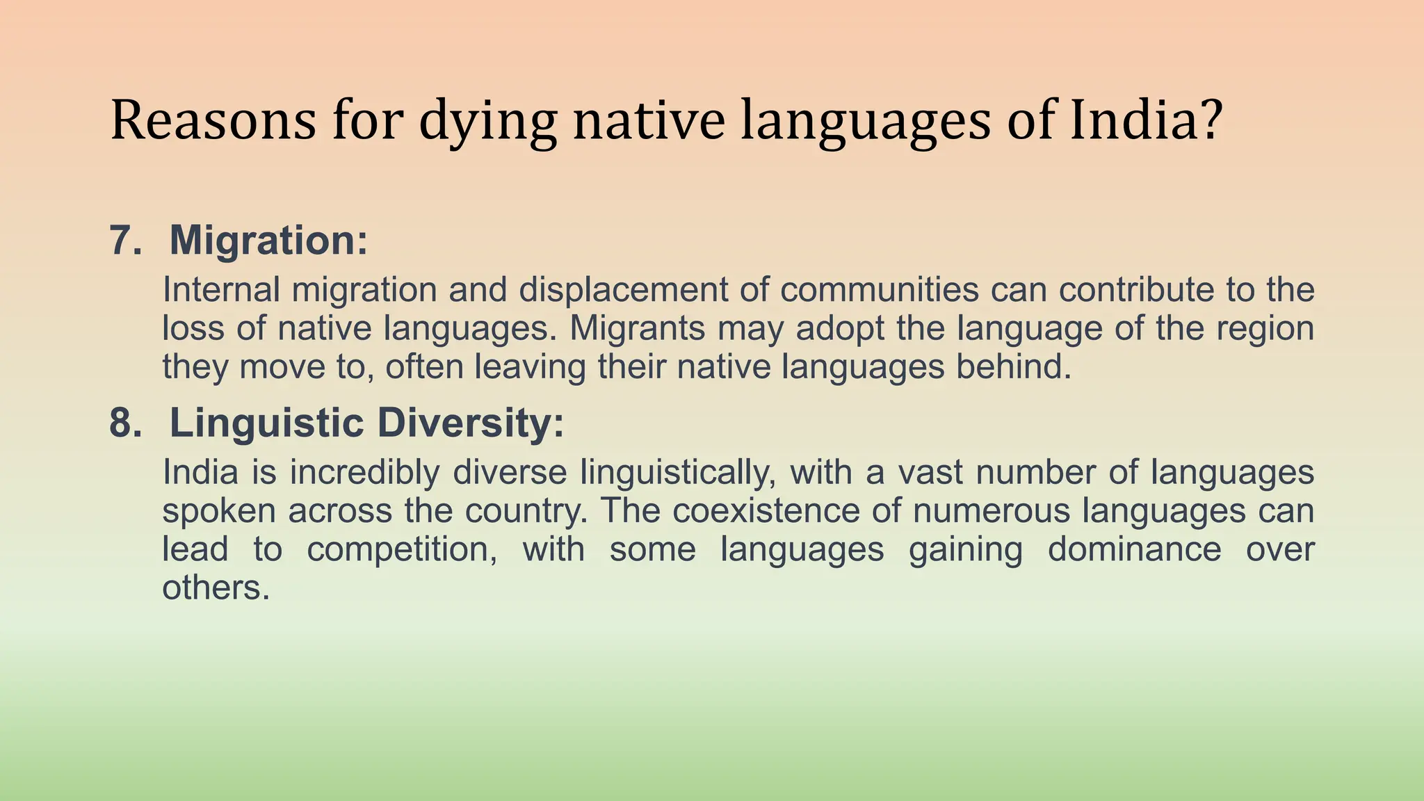 The Endangered And Extinct Languages Of India.pptx