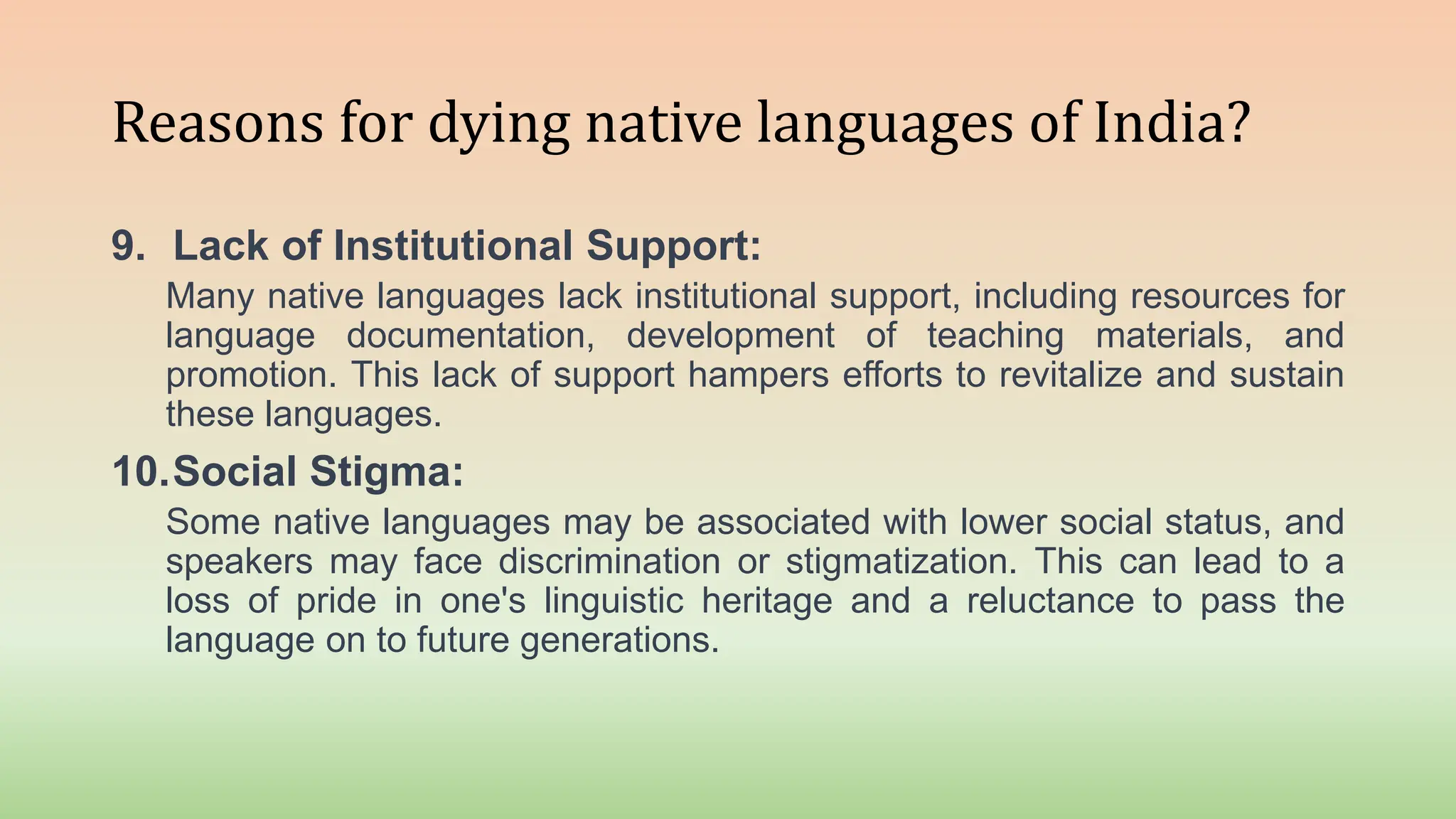 The Endangered And Extinct Languages Of India.pptx