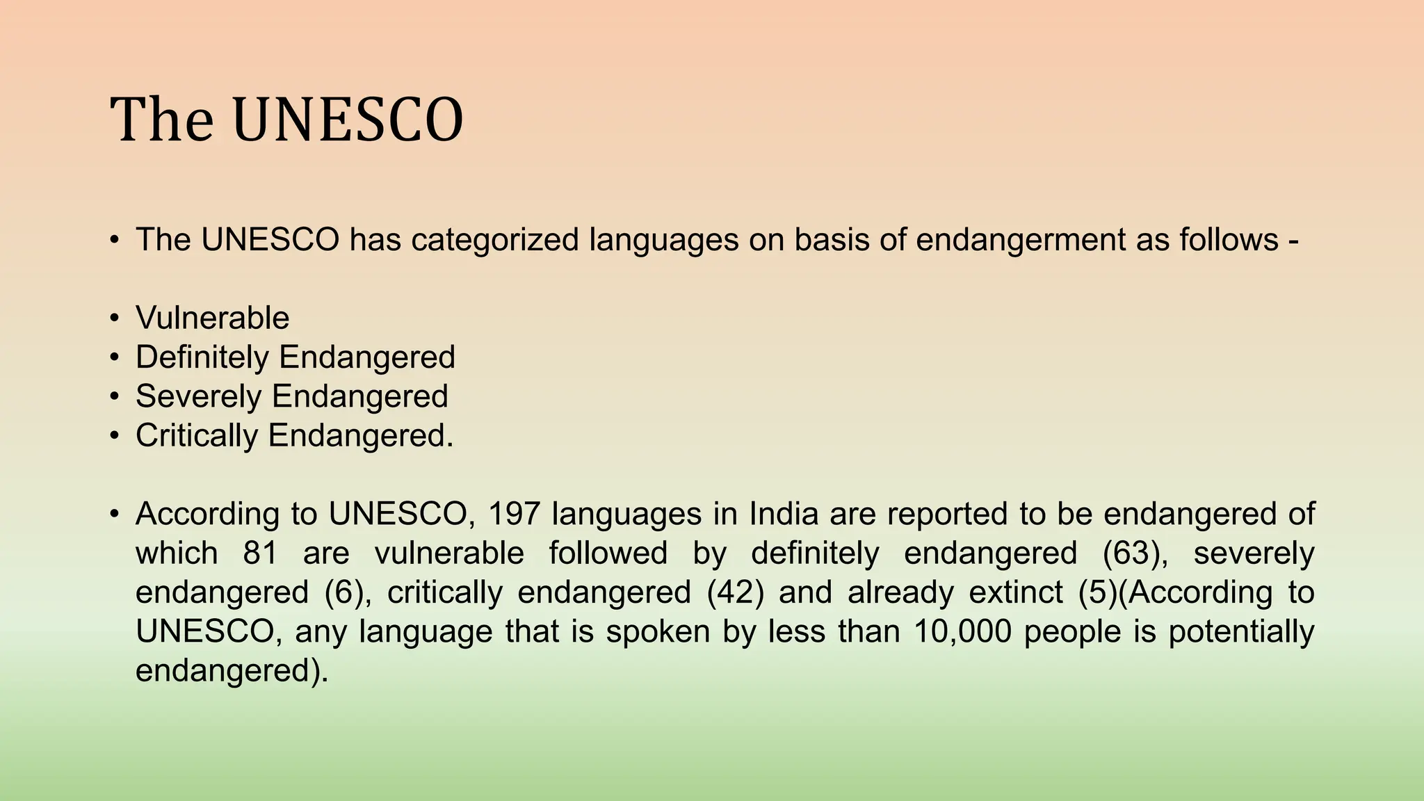 The Endangered And Extinct Languages Of India.pptx