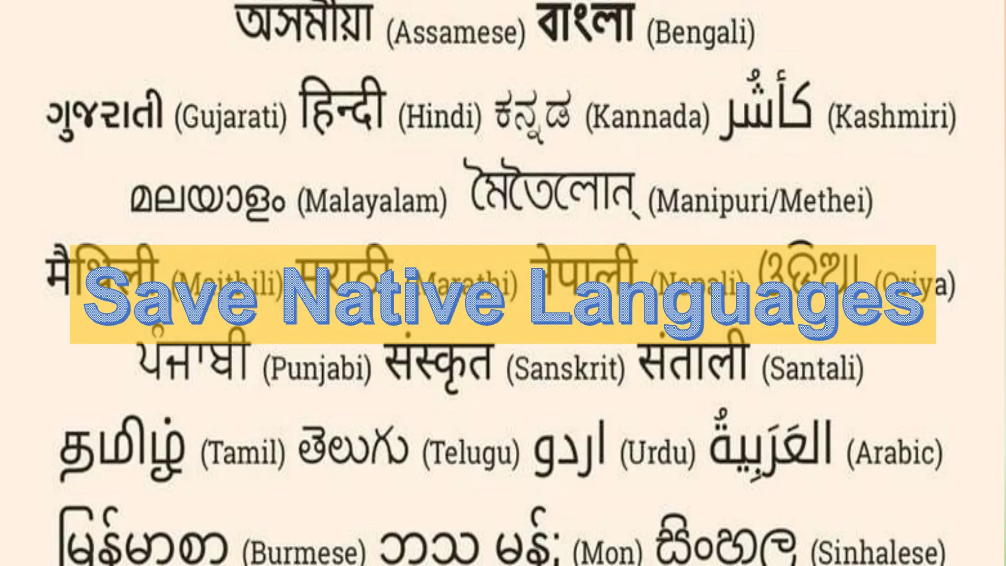 The Endangered And Extinct Languages Of India.pptx