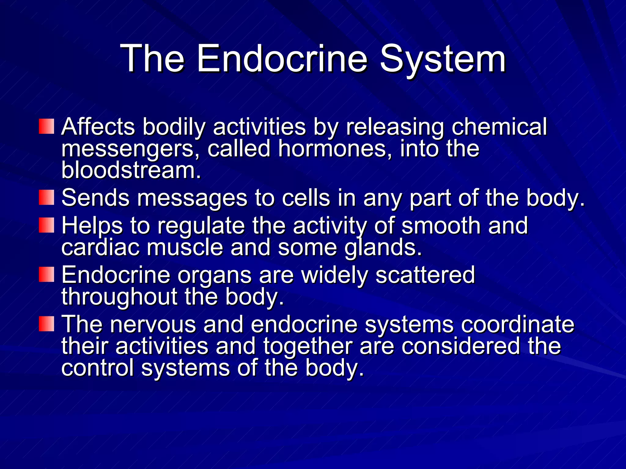 The Endocrine System | PPT | Hormonal Disorders | Endocrine and ...
