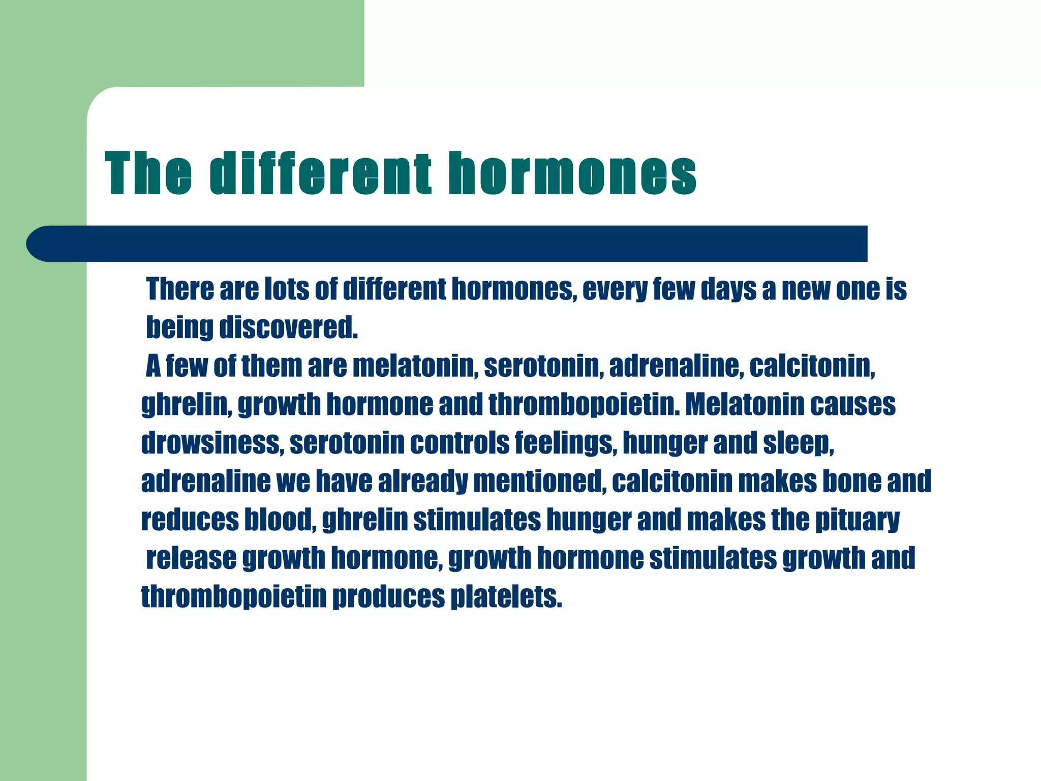 The endocrine system | PPT