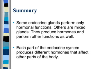 The endocrine system | PPT