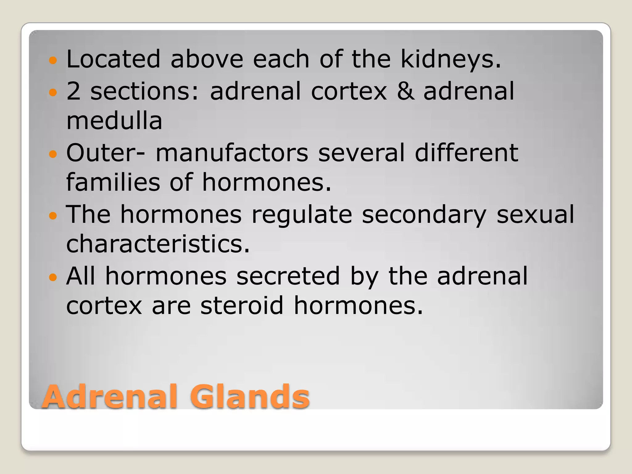 The endocrine system | PPTX