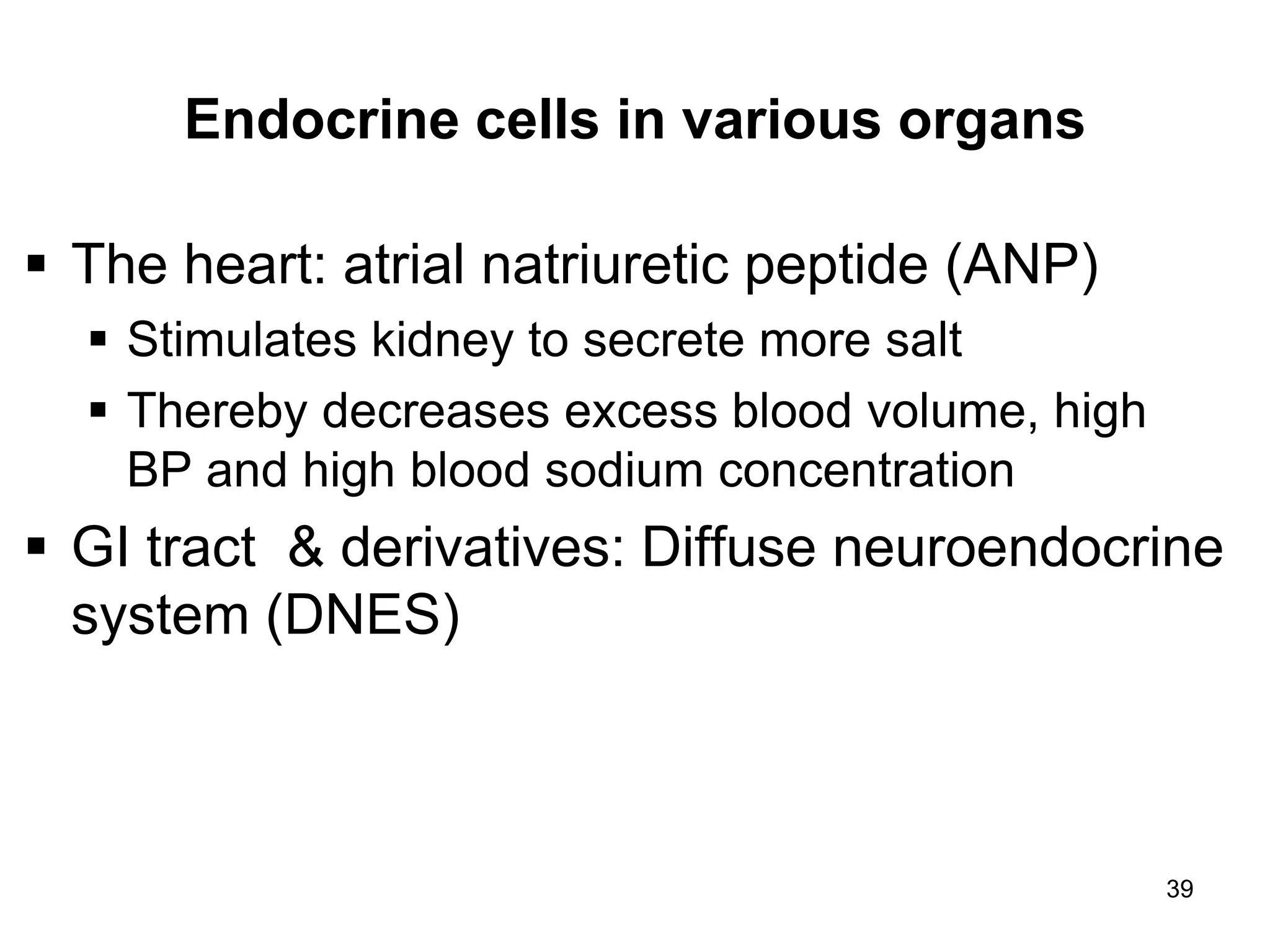 The endocrine system | PPT