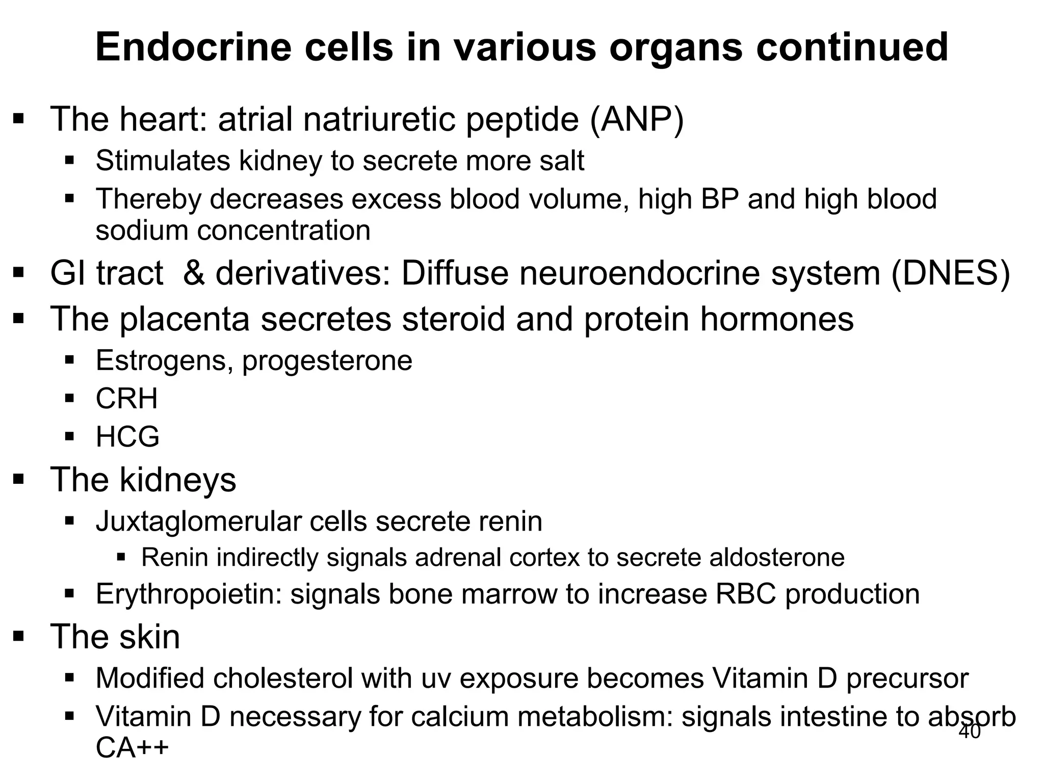 The endocrine system | PPT