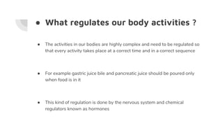 The endocrine system | PPTX
