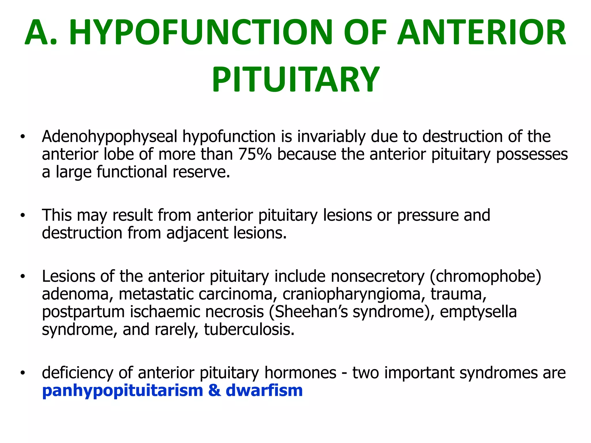 PITUITARY GLAND PATHOLOGY | PPTX